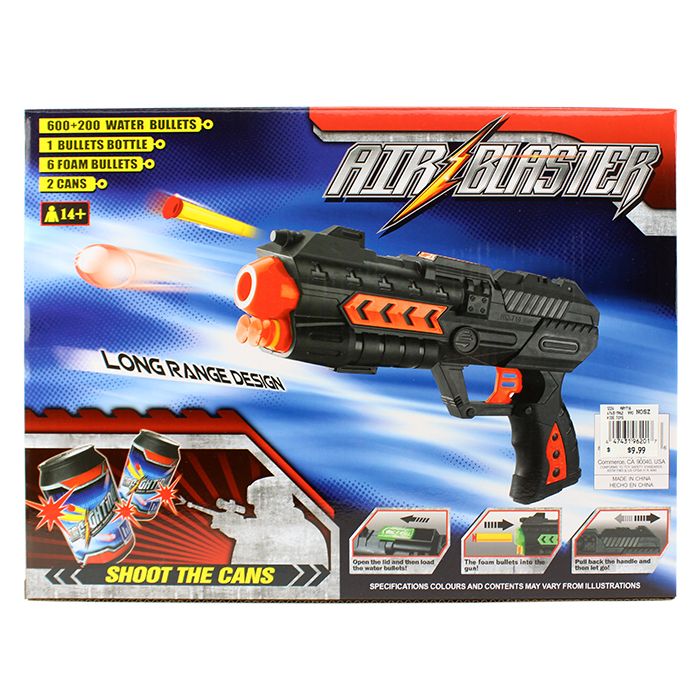 Air Bazooka Gun Air Blaster Manual Soft Bullet Toy Gun – TOYBOX