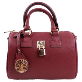 "Top Handbags" Solid Soft Pebbled Pleather Satchel Handbag