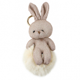 "Gina" Sparkle Glitter Pom Bunny
