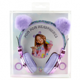 "Simply Tech" Pom Pom Headphones
