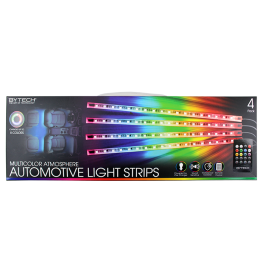 "ByTech" 4-Pack Automotive LED Strip Lights