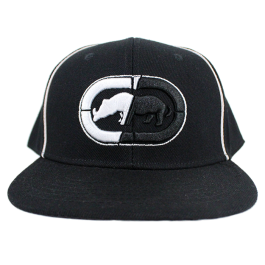 "Ecko" Black Twill Cap Hat