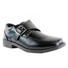 “Josmo” Men’s Faux Leather Monk Strap Moccasin Toe Dress Shoes