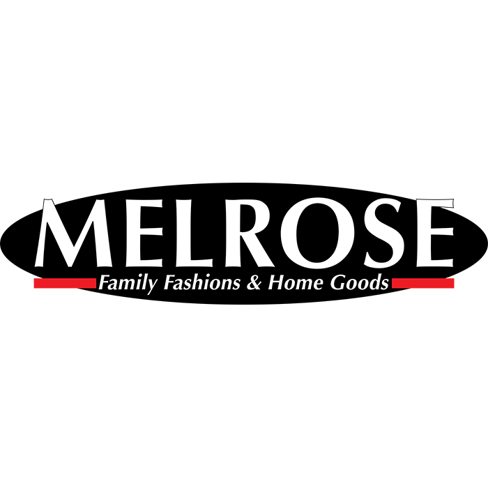 Melrose Family Fashions and Home Goods Logo